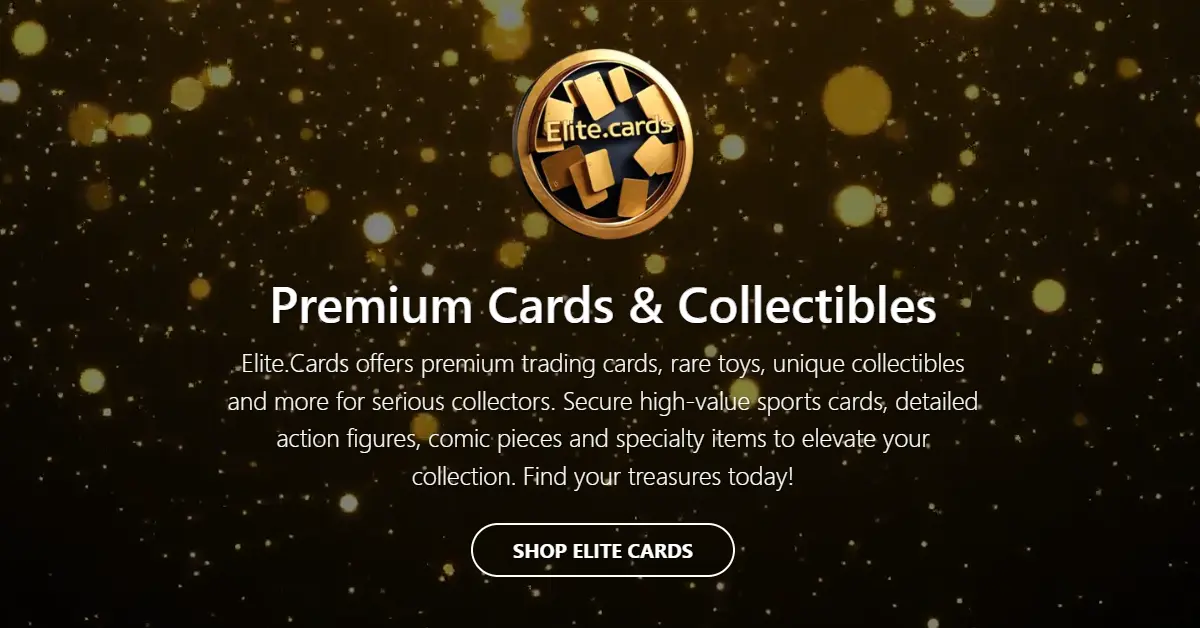Sports Cards, Trading Cards, Action Figures & Comics | Elite Cards